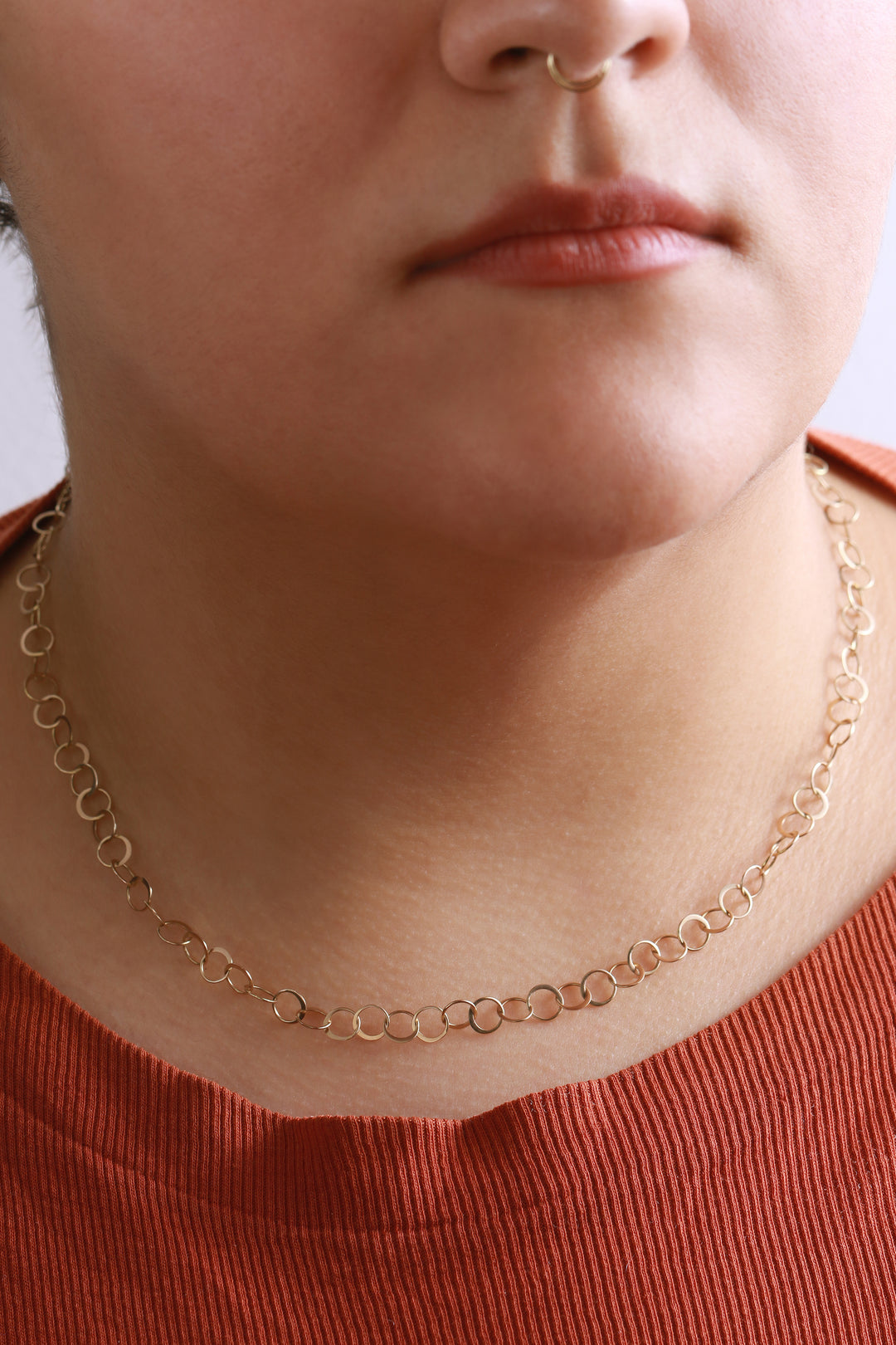 Mini Link Chain Necklace – Melissa Joy Manning Jewelry