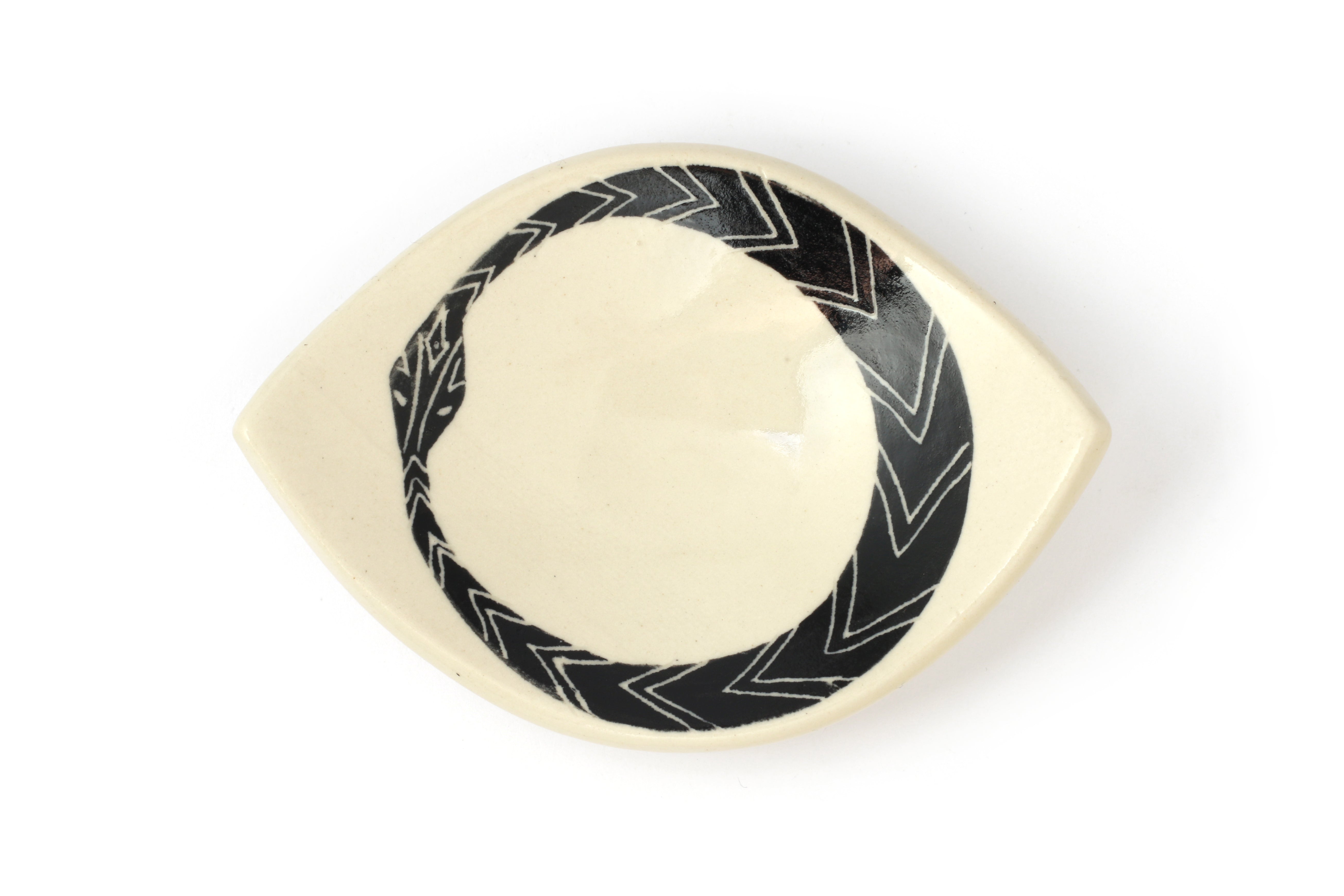 Ouroboros Eye Dish by Demetria Chappo – Melissa Joy Manning Inc.