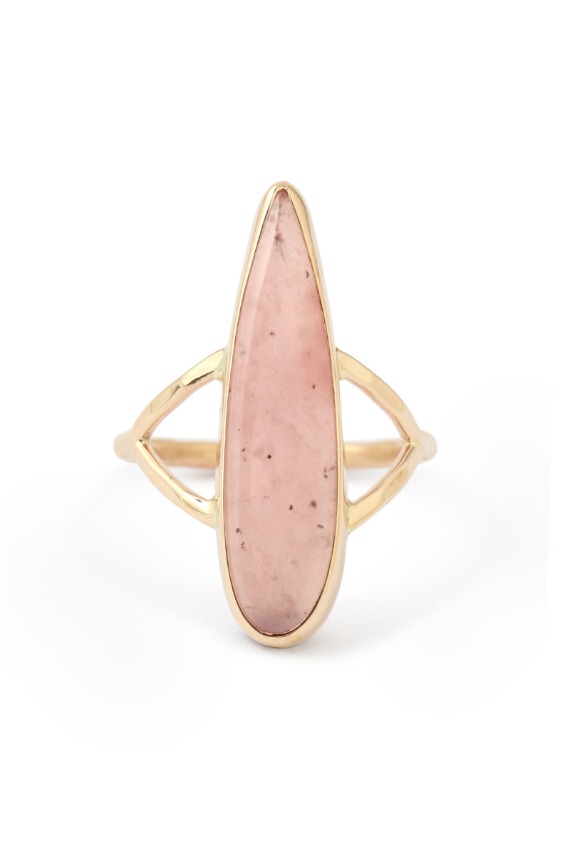 Hydrogrossular Garnet Pillar Ring – Melissa Joy Manning Inc.