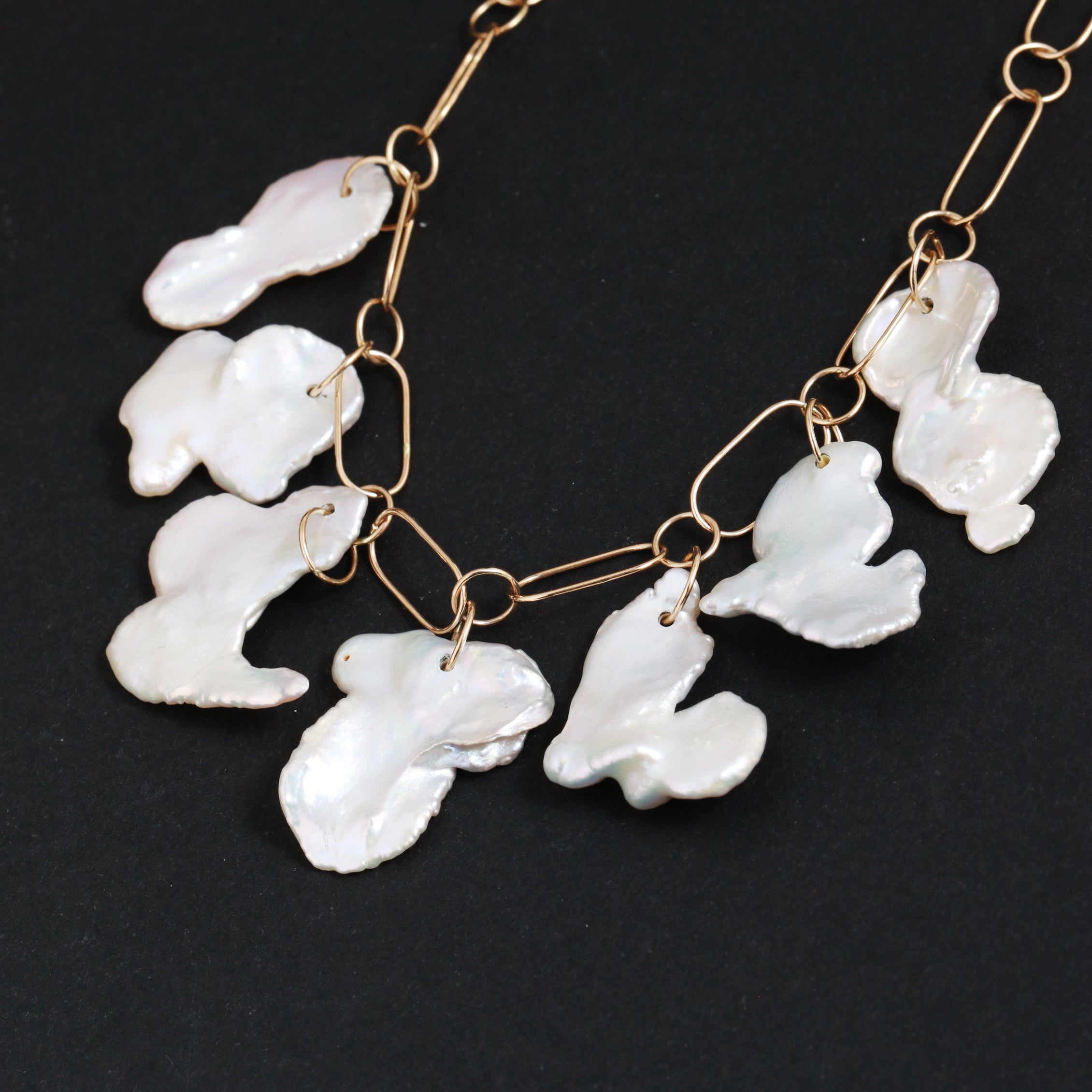 7/8 Inch Single Pearl Hoop Earrings – Melissa Joy Manning Inc.